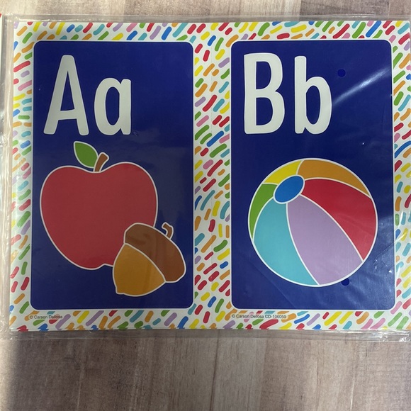 Carson Dellosa | Art | Carson Dellosa Alphabet Cards | Poshmark